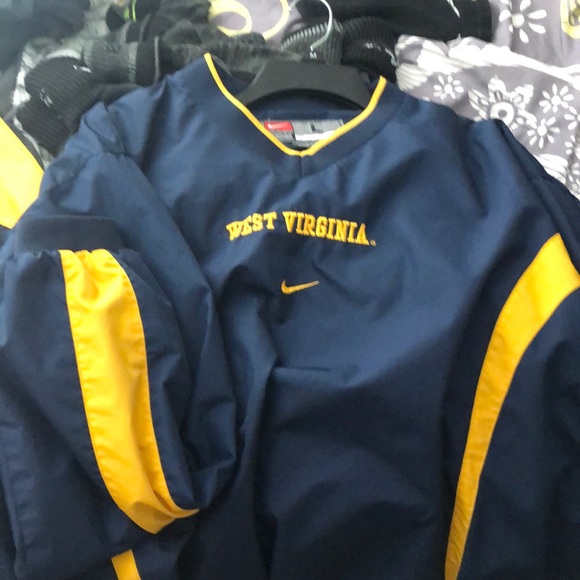 Nike | Jackets & Coats | Wvu Wind Breaker | Poshmark